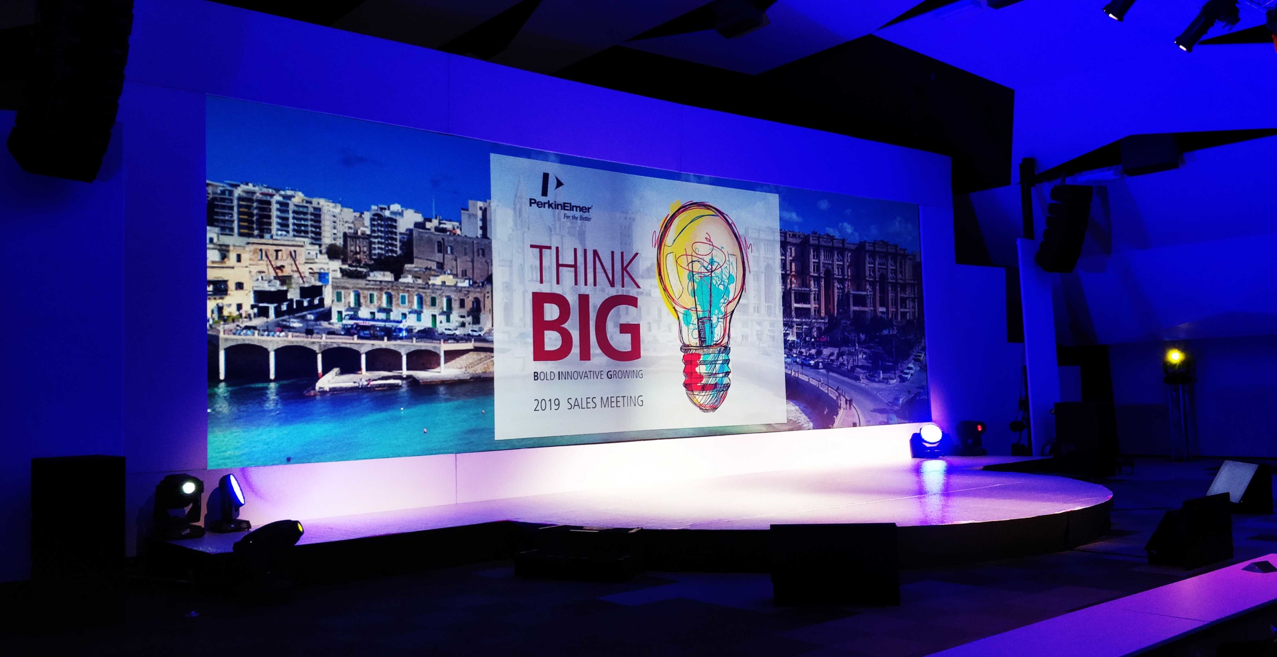 Large Screen Conference Setup - JUGS Malta